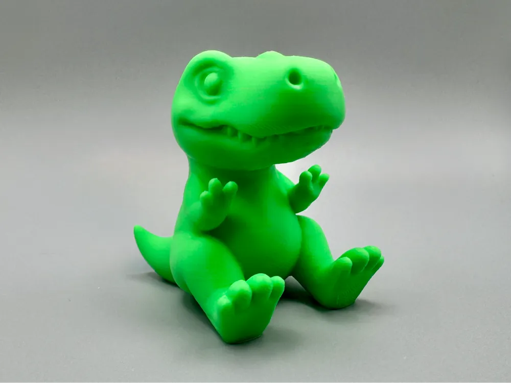 Cute Dinosaur Figurine – T-Rex Desk Miniature by wiste95 MakerWorld ...