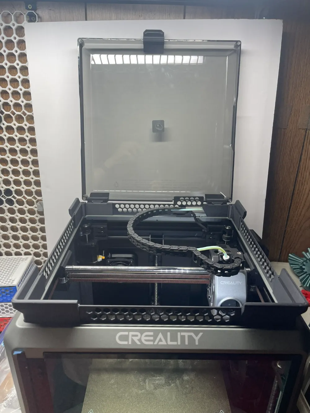 CREALITY K1C SLIM HINGED RISER USES STOCK HARDWARE by Just Makes ...