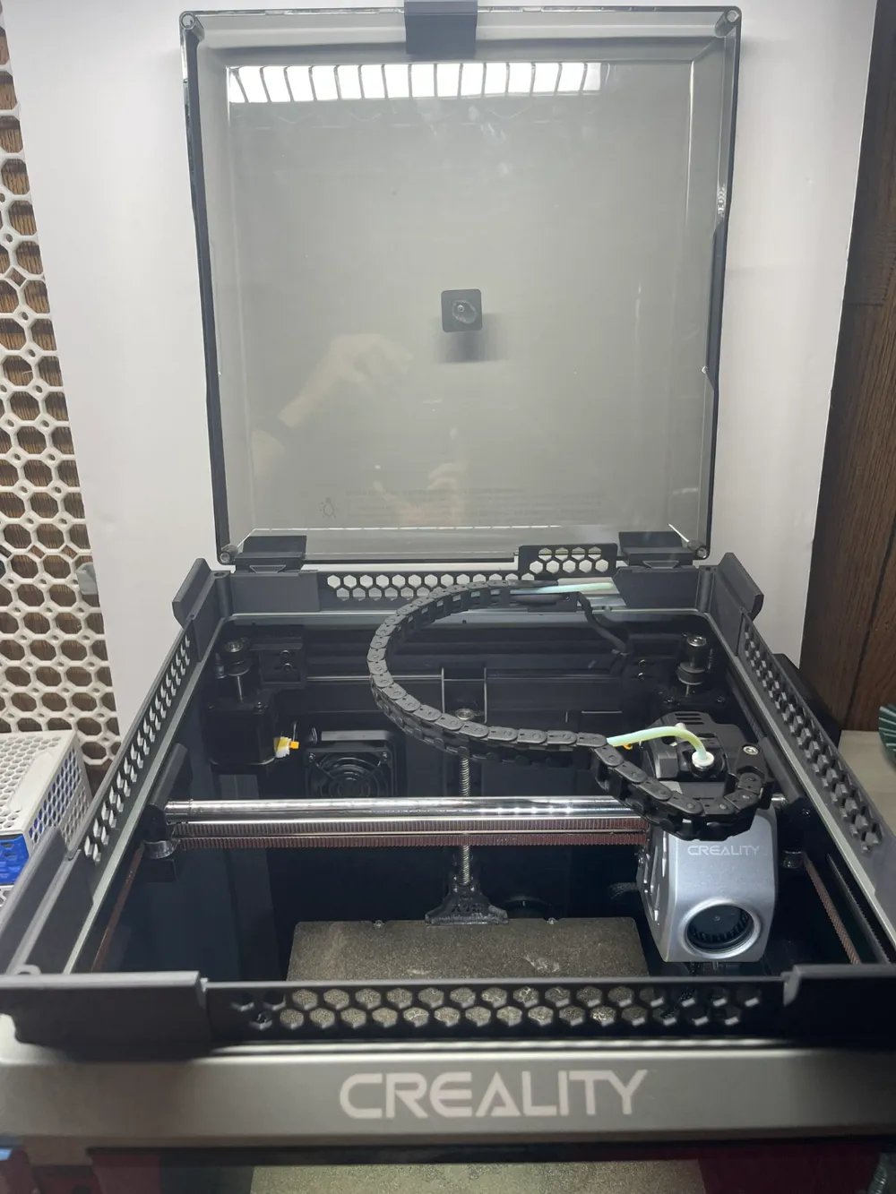 CREALITY K1C SLIM HINGED RISER USES STOCK HARDWARE by Just Makes ...