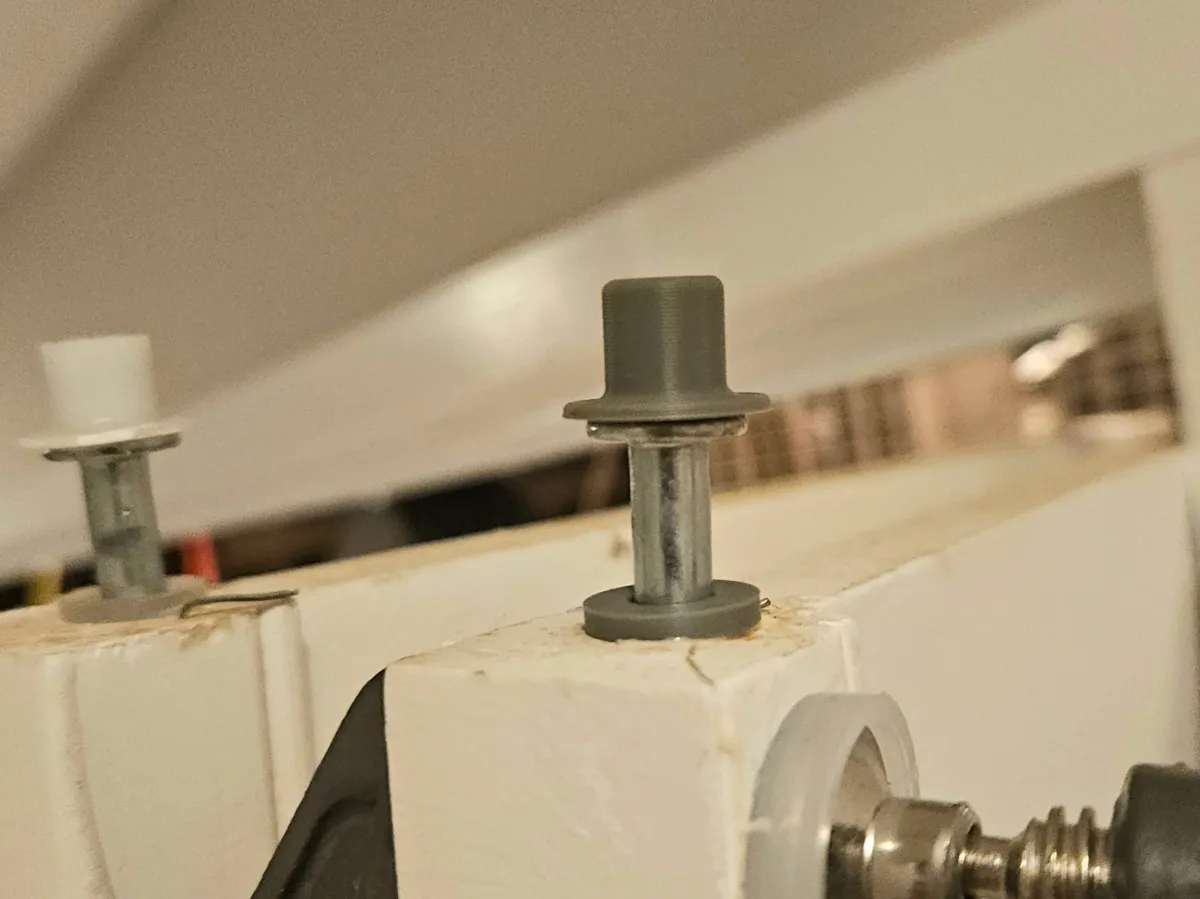 Boîtier et guide supérieur pour porte de placard pliante (V2) - Modèle ...