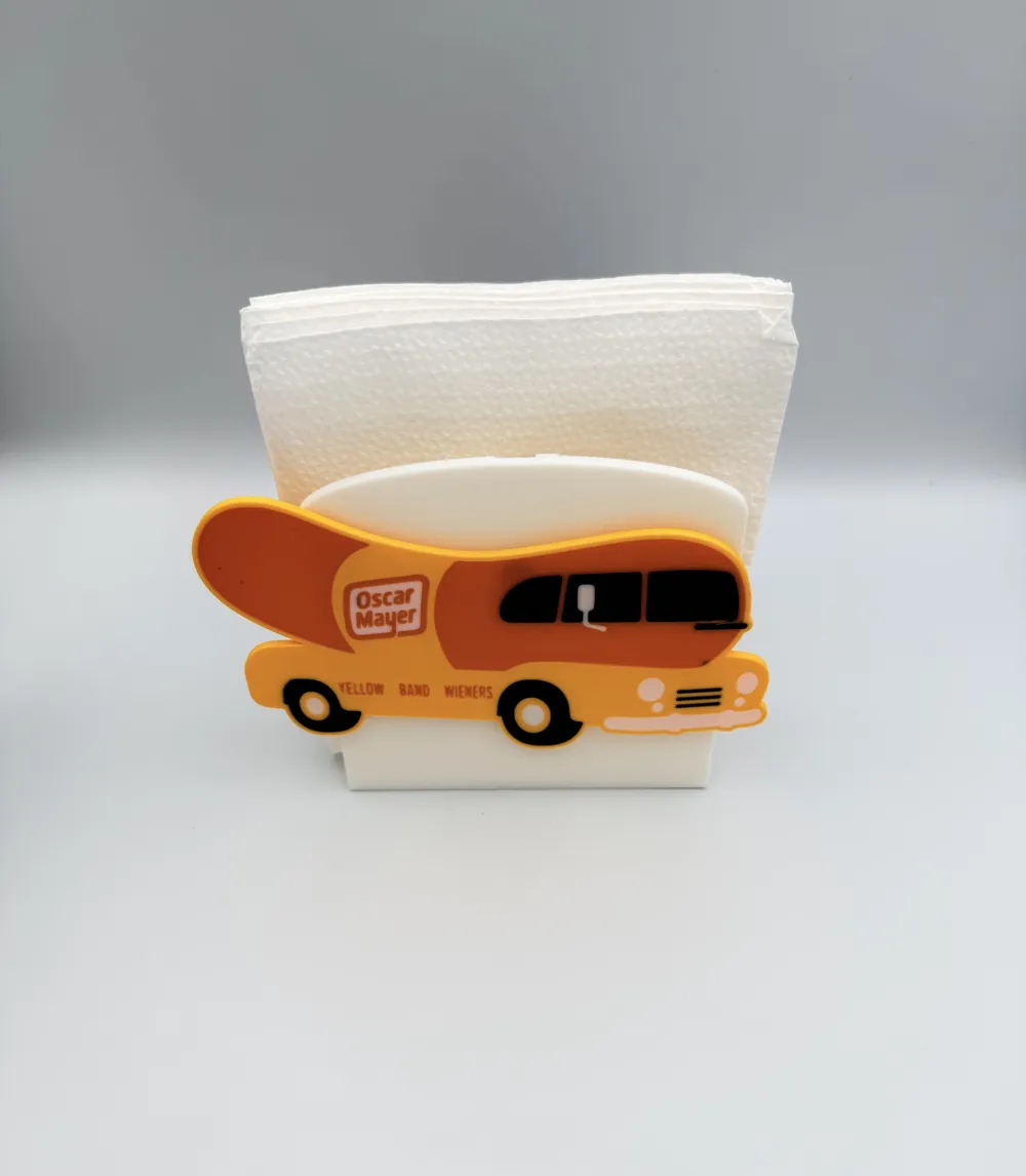 Napkin Holder Bases for Magnetic Faces - Free 3D Print Model - MakerWorld