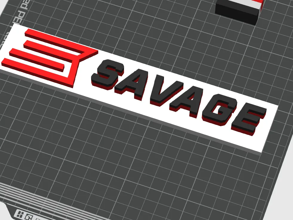 Savage Arms Firearms Wall Logo Sign by AHensley MakerWorld: Download ...