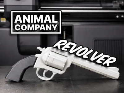 Animal Company Revolver - Free 3D Print Model - MakerWorld