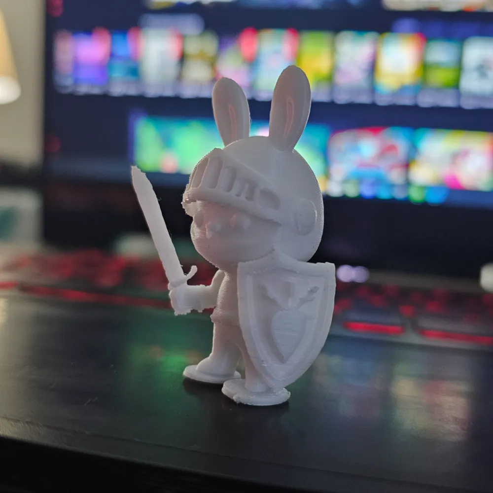 Bunny Knight by MansikkaMajoneesi - MakerWorld