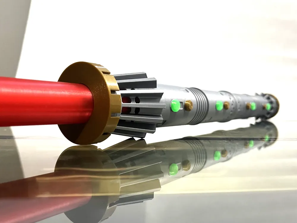 Modular Collapsible Saber 5 (combine sabers) by bill.m.davis MakerWorld ...