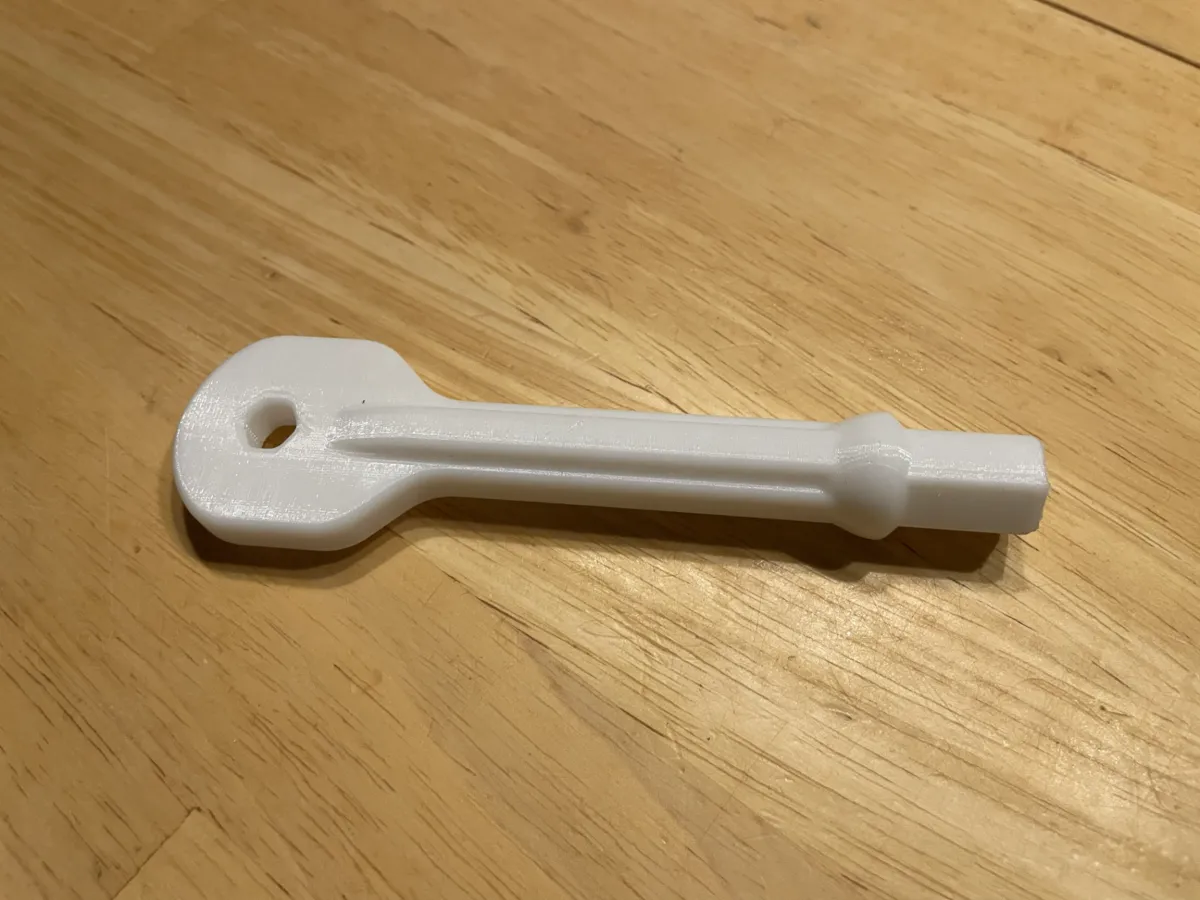 IFÖ Toilet Cistern Key - Free 3D Print Model - MakerWorld