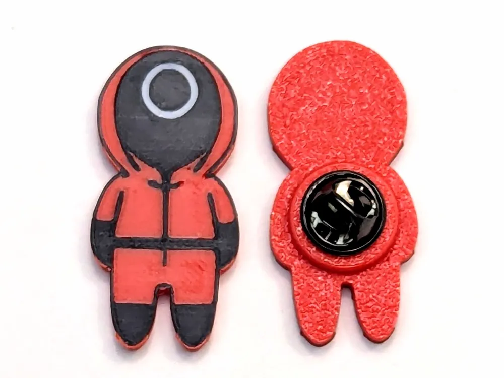 Flat Squid Game Set - Simple Lapel Pins Remixed by Snicklefritz ...