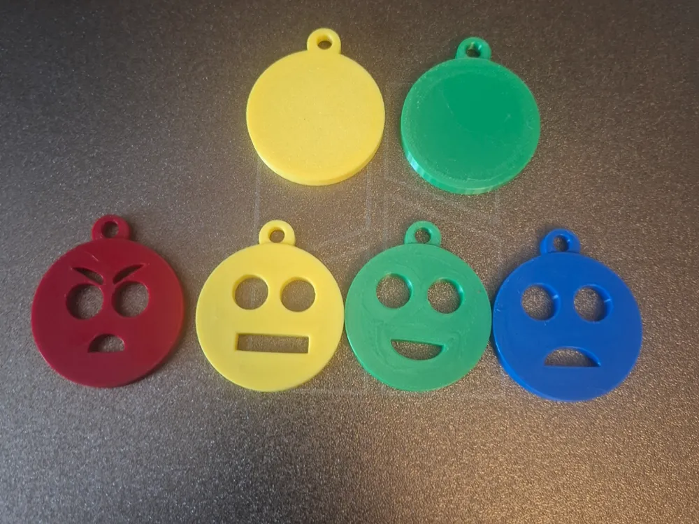 Zones of Regulation keyrings by dinkydoo10 MakerWorld: Download Free 3D ...