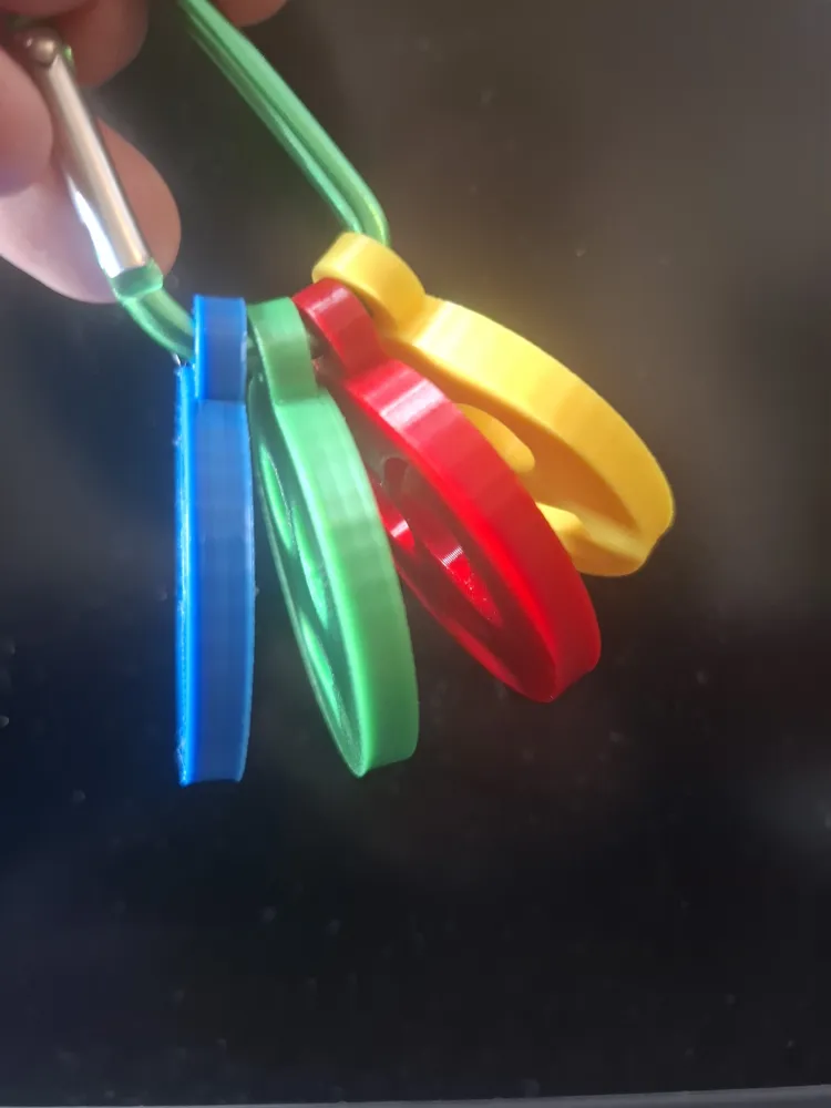 Zones of Regulation keyrings by dinkydoo10 MakerWorld: Download Free 3D ...