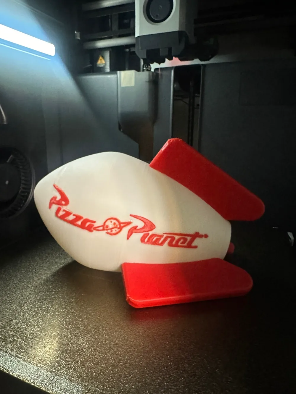 Pizza Planet Rocket - Free 3D Print Model - MakerWorld