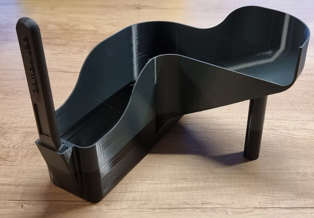 Filament poop bin with scraper holder - X1C, P1S Remixed by ERALabs ...