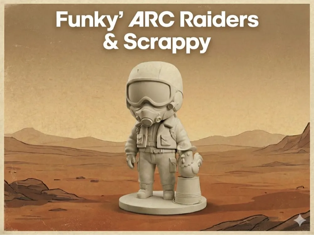 'Funky' Raider & Scrappy by MeltheDestroya MakerWorld: Download Free 3D ...
