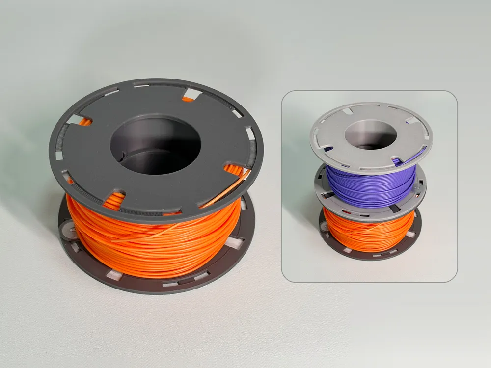 Variable diameter spool/Detachable filament spool - Free 3D Print Model ...