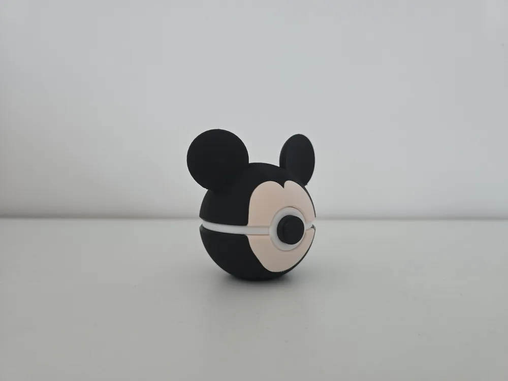Mickey Mouse Pokéball - Multiparts by 3D Girl MakerWorld: Download Free ...