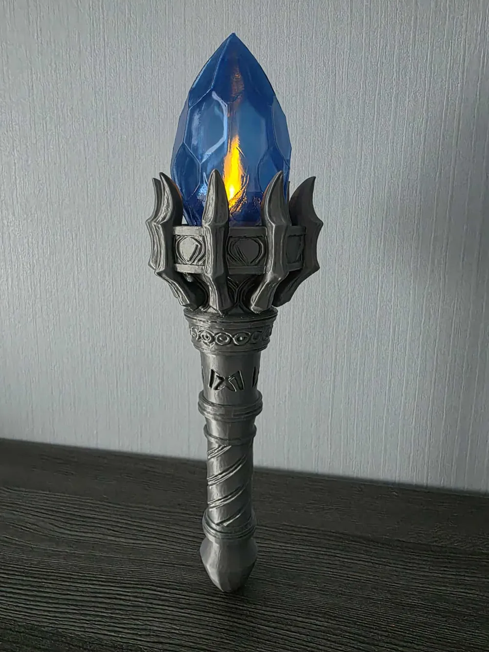 Ice Crystal Torch * ( usable with LED Tealight ) - Free 3D Print Model ...