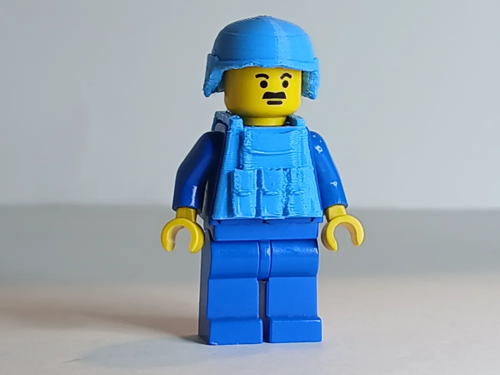LEG0 Minifigure Tactical Vest brick by BoringThings - MakerWorld