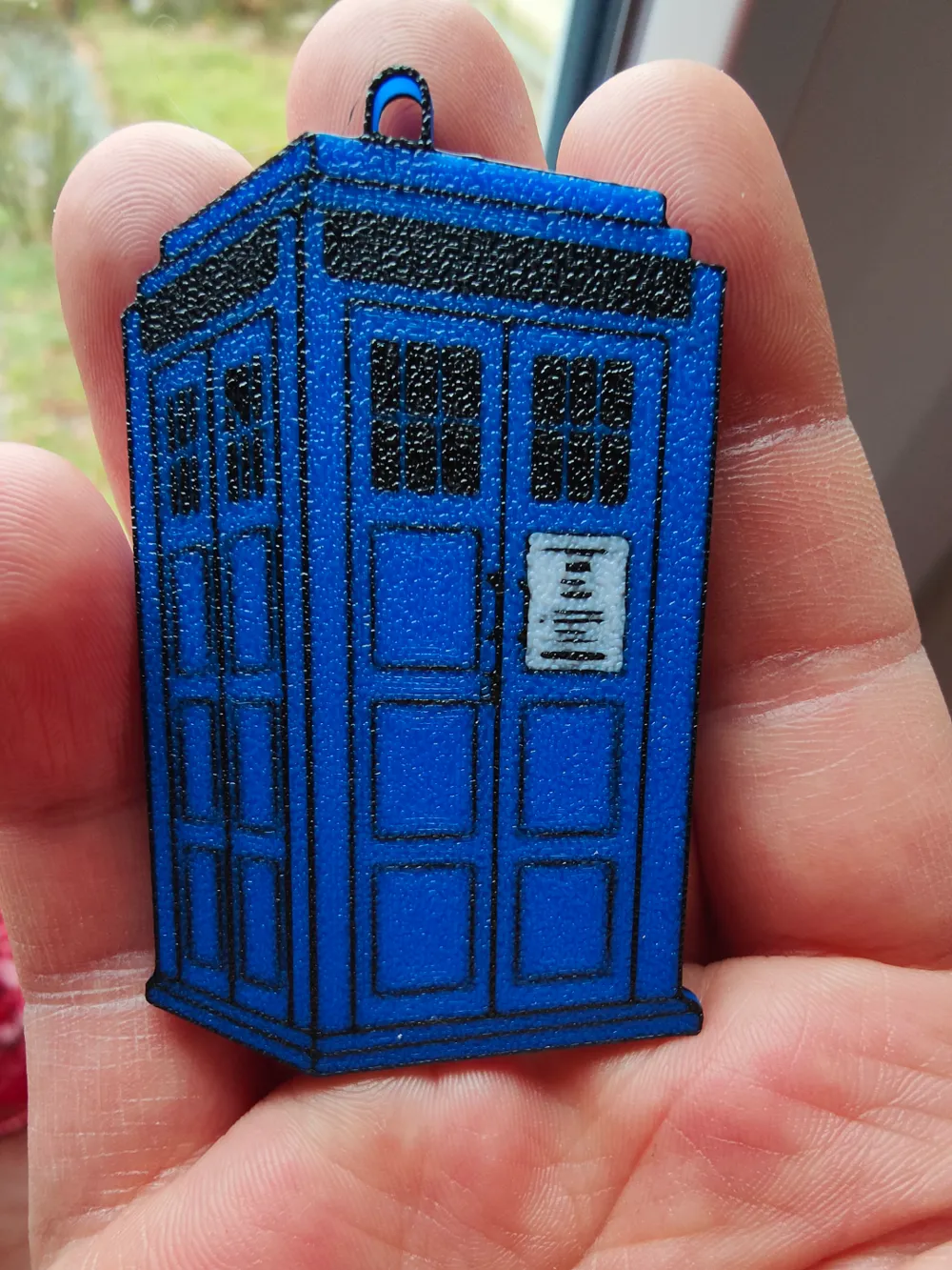 Dr.Who Tardis keychain by Forest87 - MakerWorld