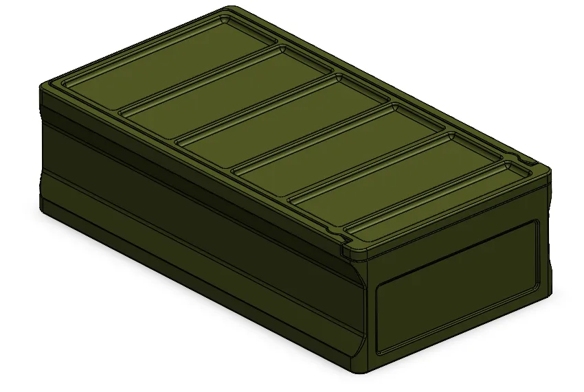 Ammo Storage Box 9mm 50 Rounds by Coconut - MakerWorld