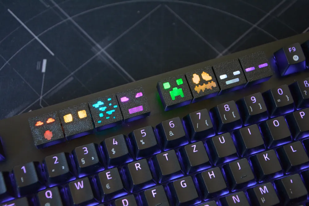 Minecraft Keycaps by alex1337 - MakerWorld