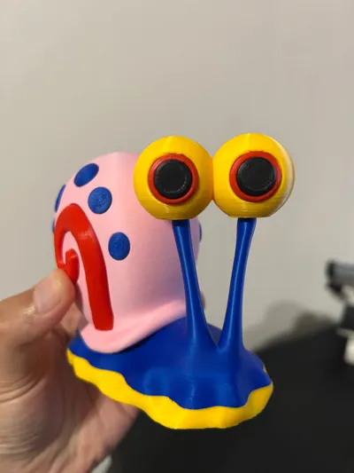 Gary - No AMS - Spongebob toy - Free 3D Print Model - MakerWorld