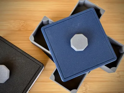 Rotating Storage Box | Twist Organizer - Free 3D Print Model - MakerWorld