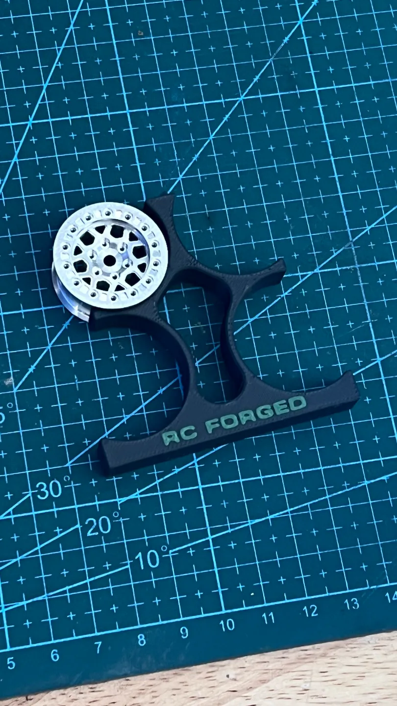 1.0" Beadlock RC Toy wheels display stand by RC Forged - MakerWorld