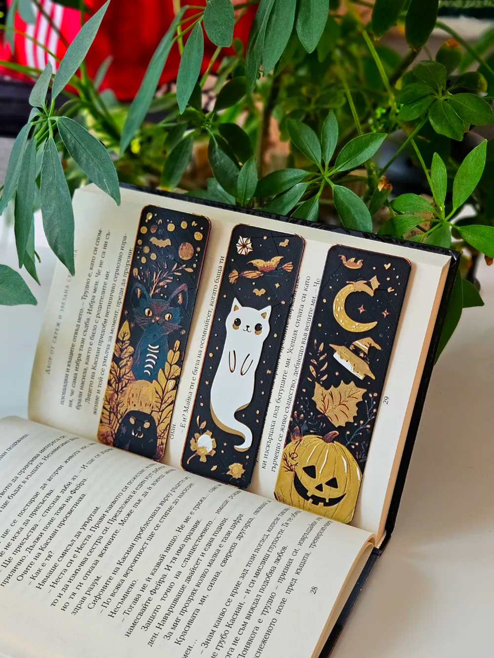 Witch's Familiars - Bookmarks Set (Halloween) by C3D MakerWorld ...