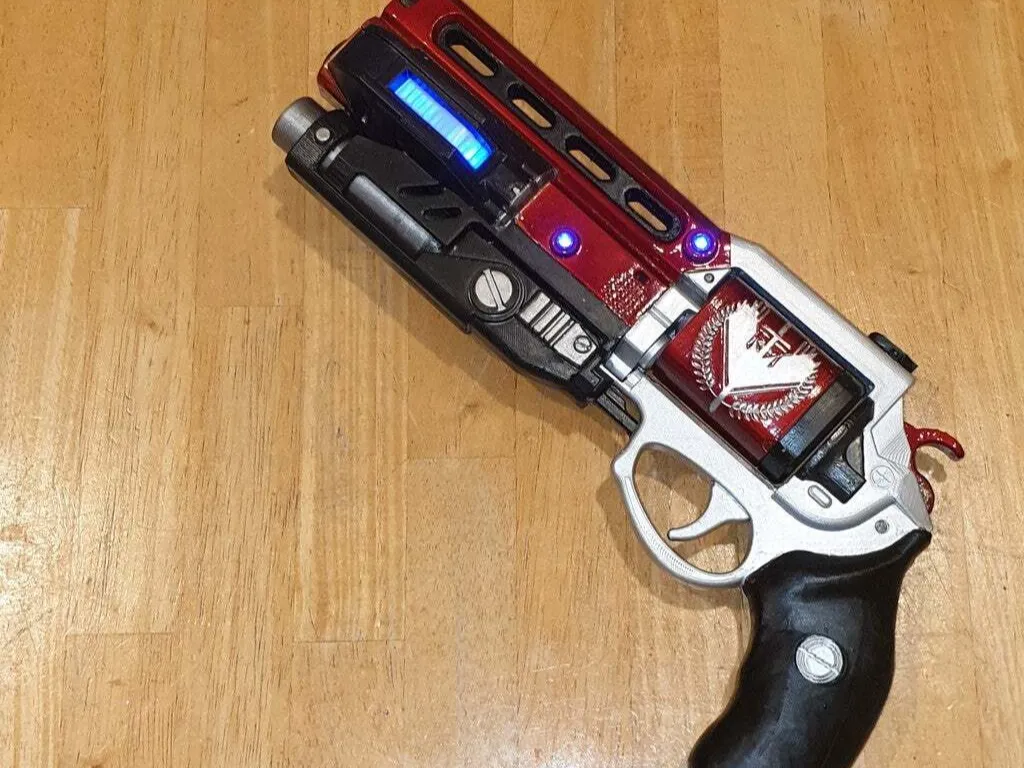 DESTINY 2 - Not Forgotten Hand Cannon - Free 3D Print Model - MakerWorld