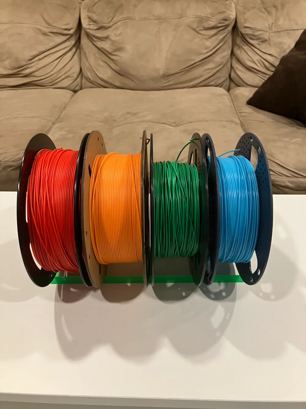 Modular spool stand, only 7 grams each by printer mayhem - MakerWorld
