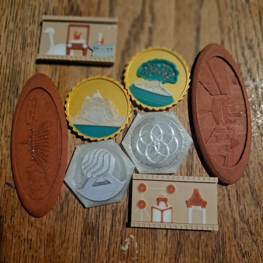 WDW Appreciation Challenge Coins by tinkererscove - MakerWorld