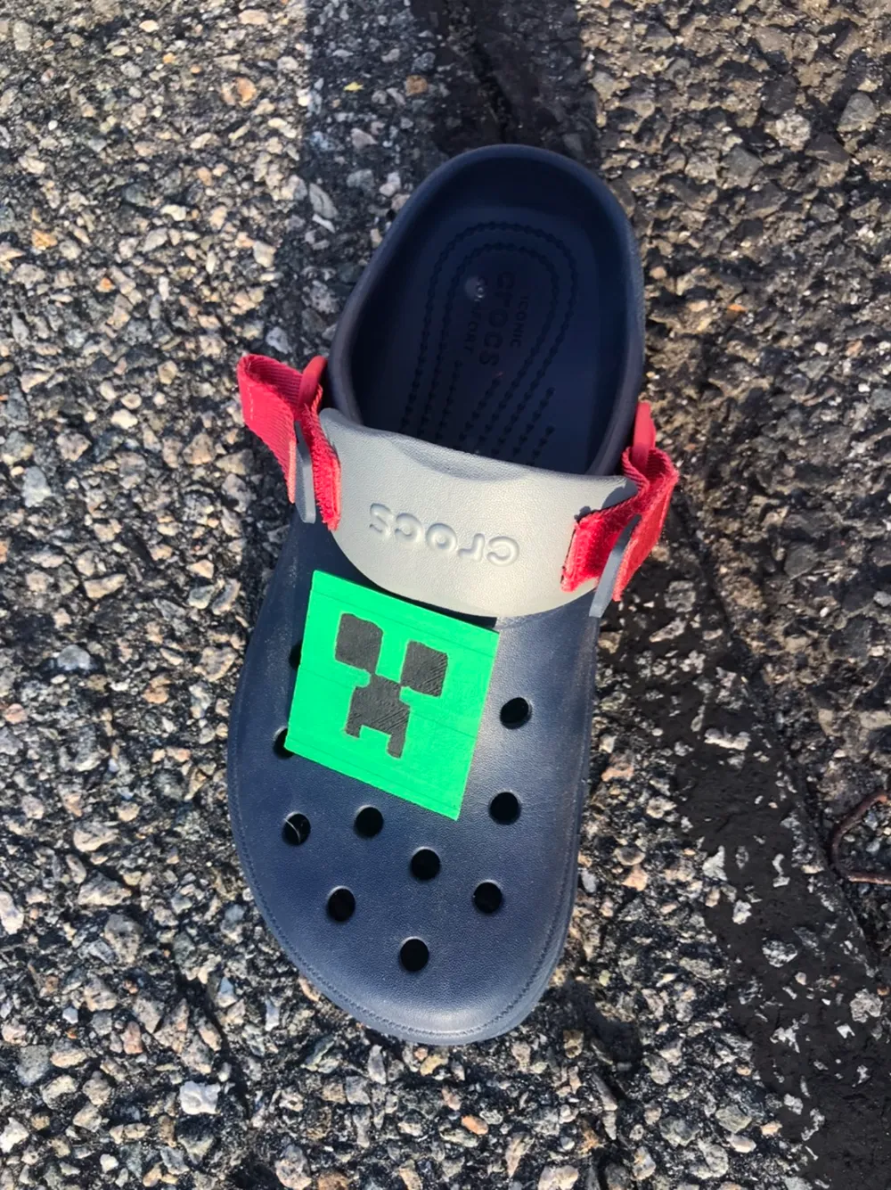 Minecraft Creeper Croc Charm by Captain Smek - MakerWorld