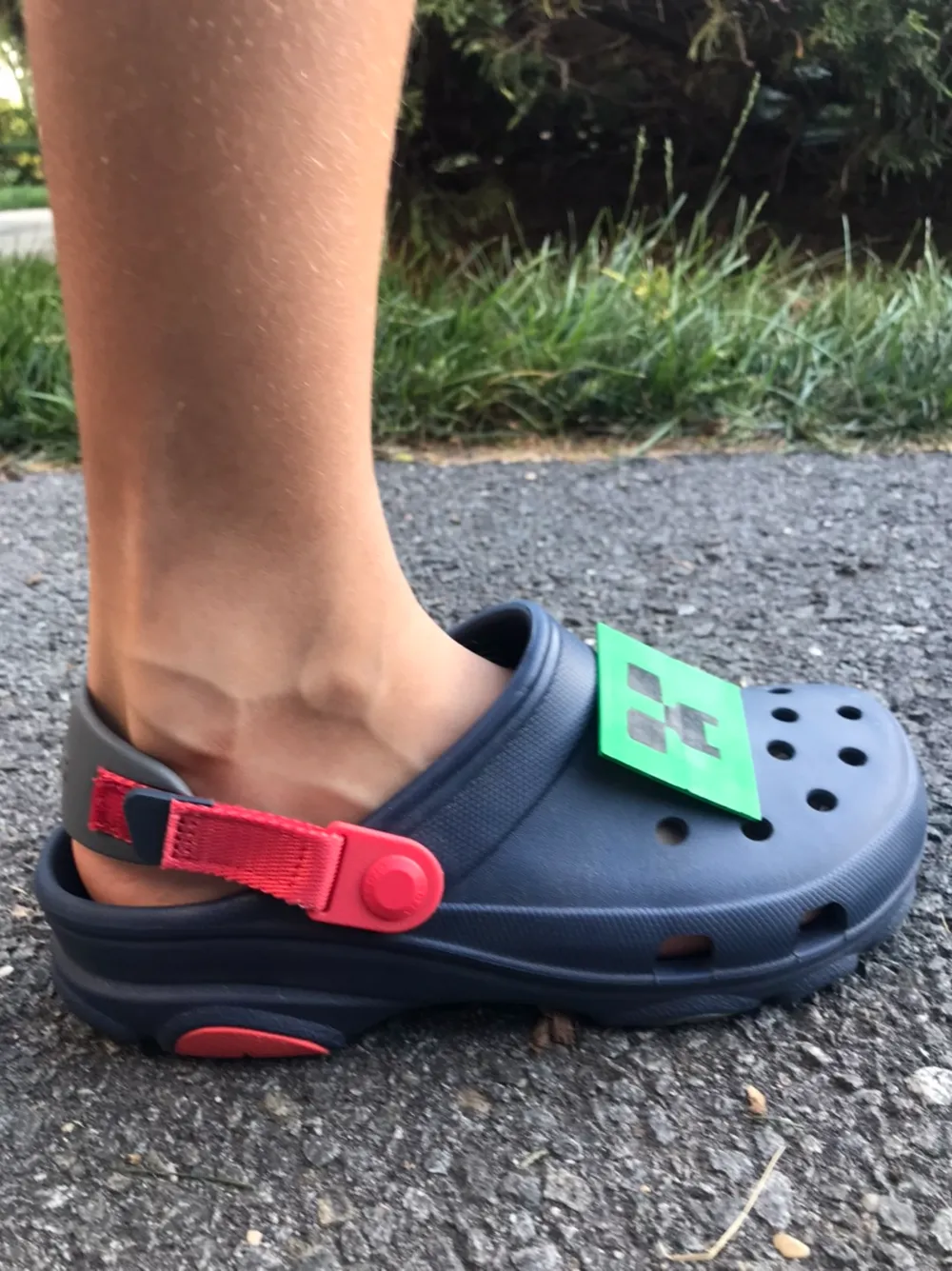 Minecraft Creeper Croc Charm by Captain Smek - MakerWorld