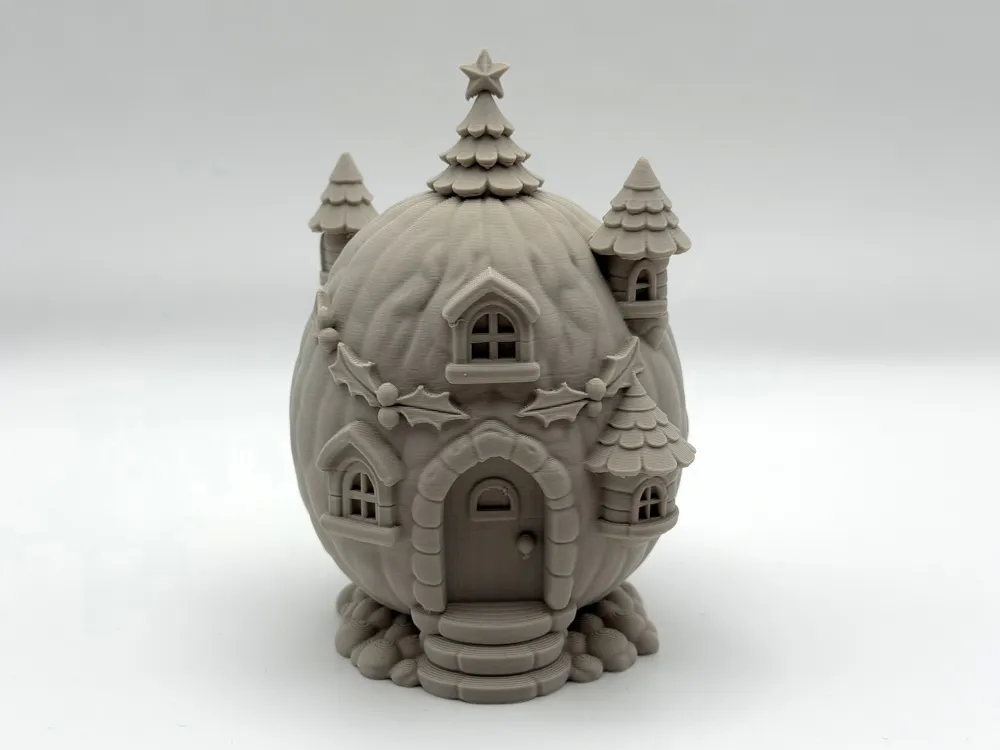 Walnut Fairy House - Free 3D Print Model - MakerWorld