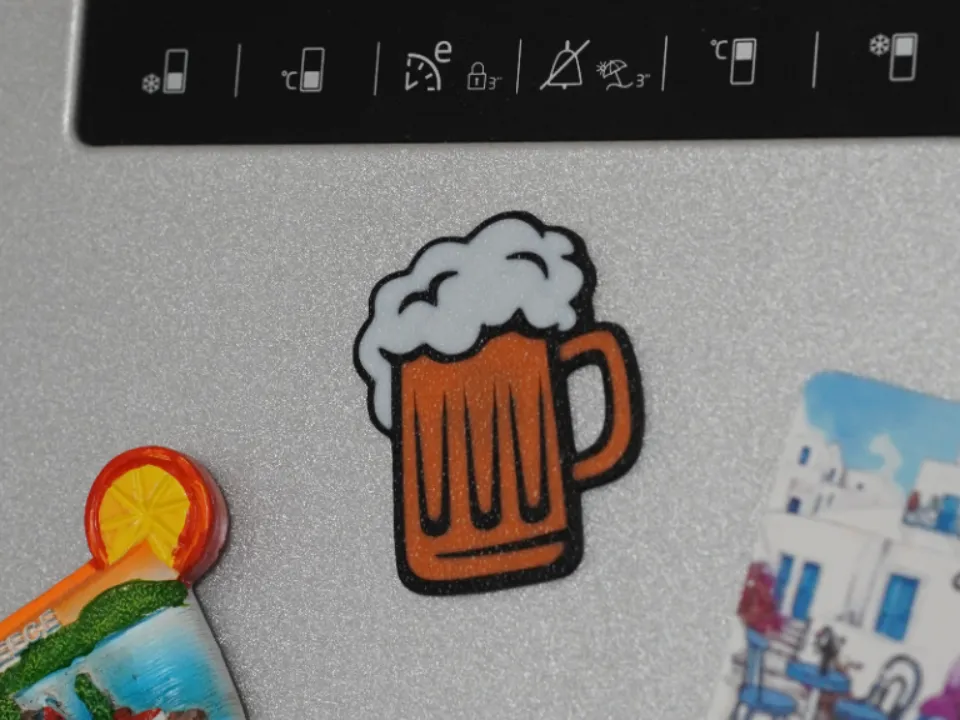 Beer pint fridge magnet by mariusc - MakerWorld