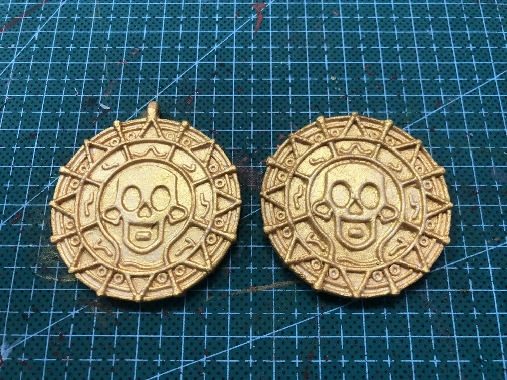 Pirates of the Caribbean - Aztec Gold Coin - Free 3D Print Model ...