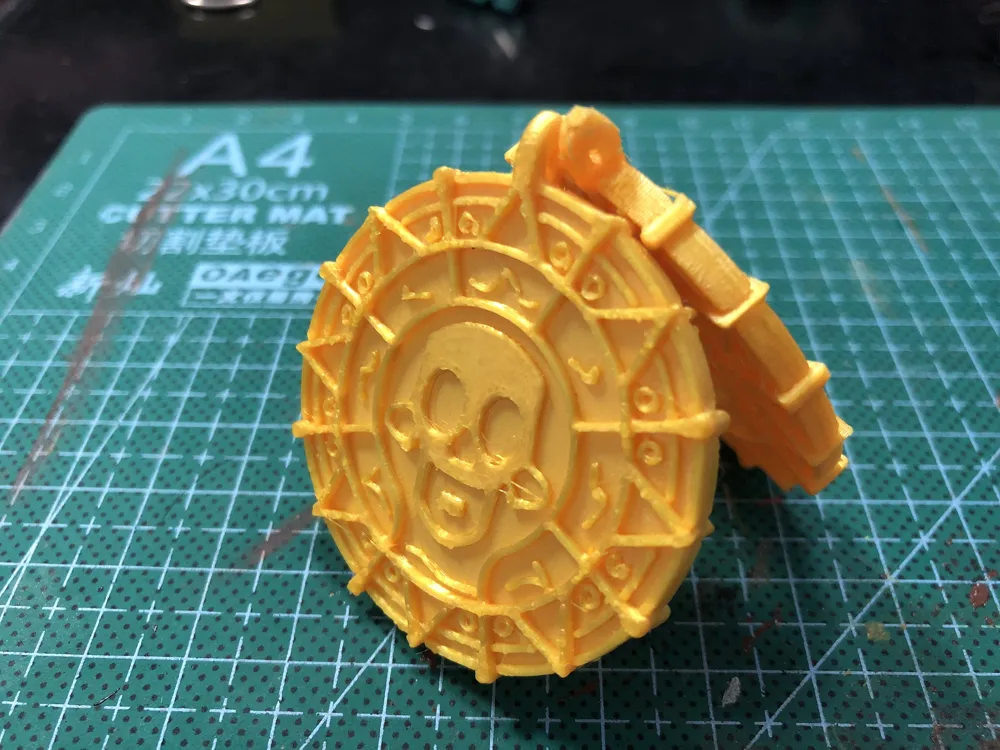 Pirates of the Caribbean - Aztec Gold Coin - Free 3D Print Model ...