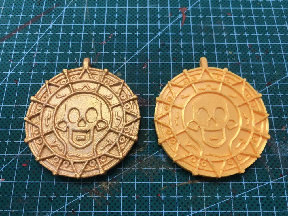 Pirates of the Caribbean - Aztec Gold Coin - Free 3D Print Model ...