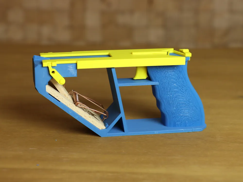 Mouse Trap Gun by printchallenge - MakerWorld