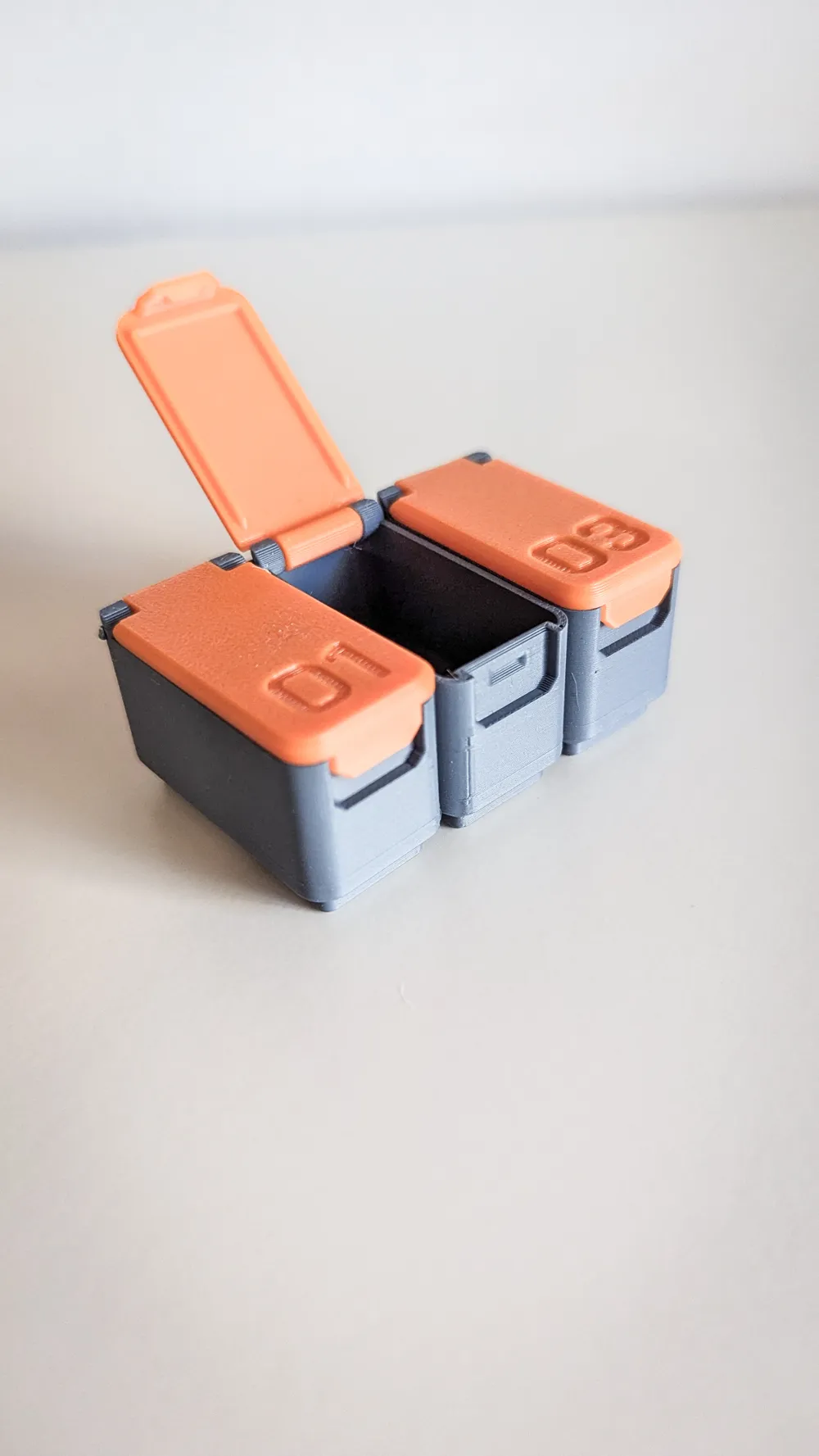 Half Box Gridfinity-Compatible Mini Container by Gruso MakerWorld ...