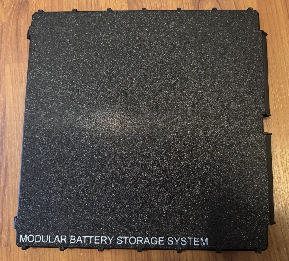 Modular Battery Storage Vertical Wall Mounted Remixed by MrHelpyHelper ...