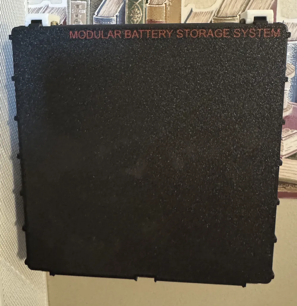 Modular Battery Storage Vertical Wall Mounted Remixed by MrHelpyHelper ...