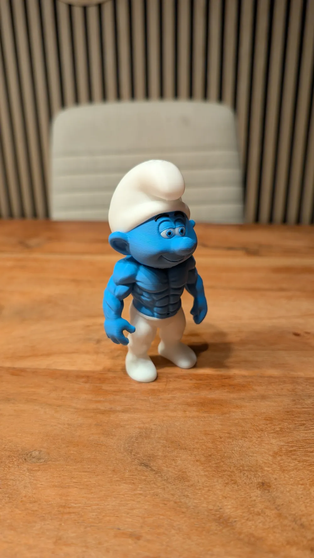 Ripped Smurf - Free 3D Print Model - MakerWorld