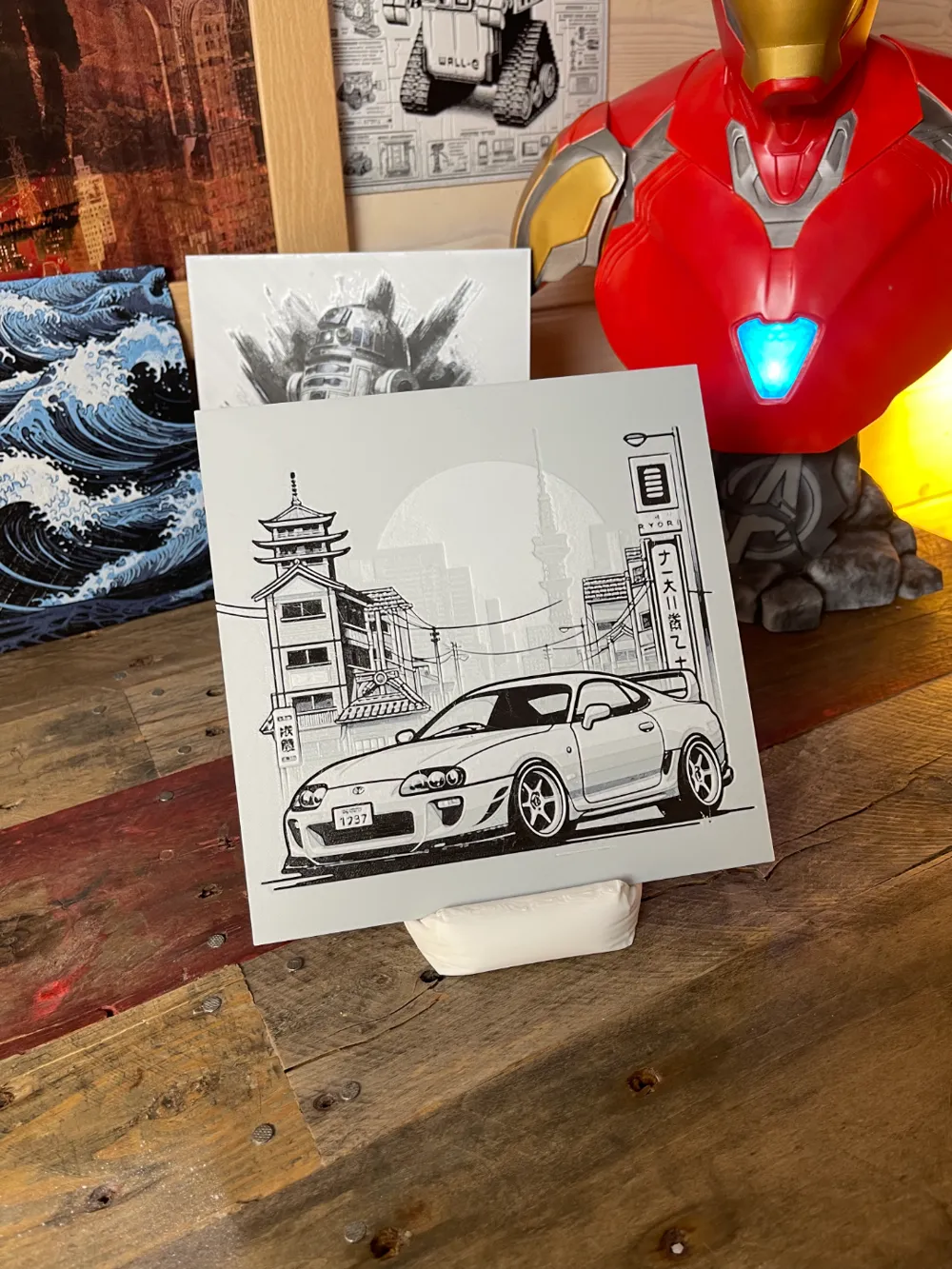 Toyota Supra mk4 by Giuzp3d MakerWorld: Download Free 3D Models