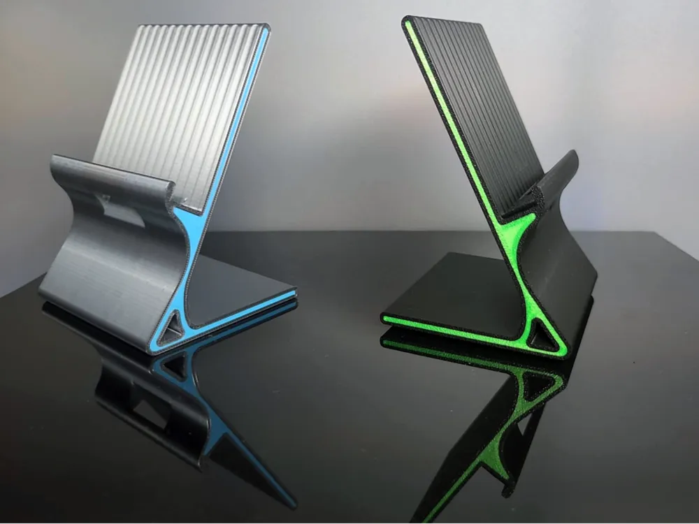 Phone holder stand - Free 3D Print Model - MakerWorld