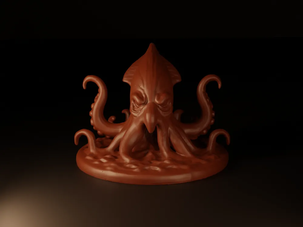 Giant squid / Kraken - DND Monster by everythingDND MakerWorld ...