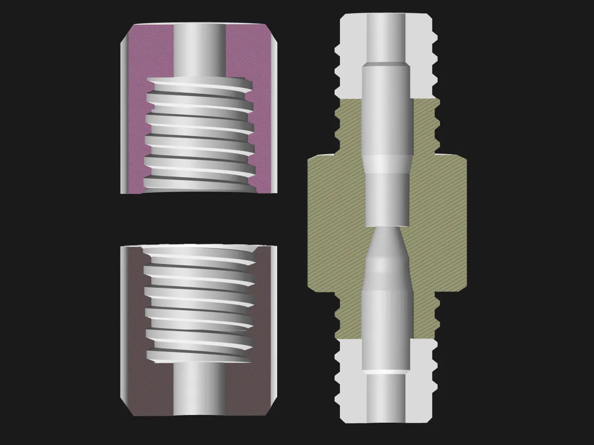 PTFE tube extension connector - Free 3D Print Model - MakerWorld