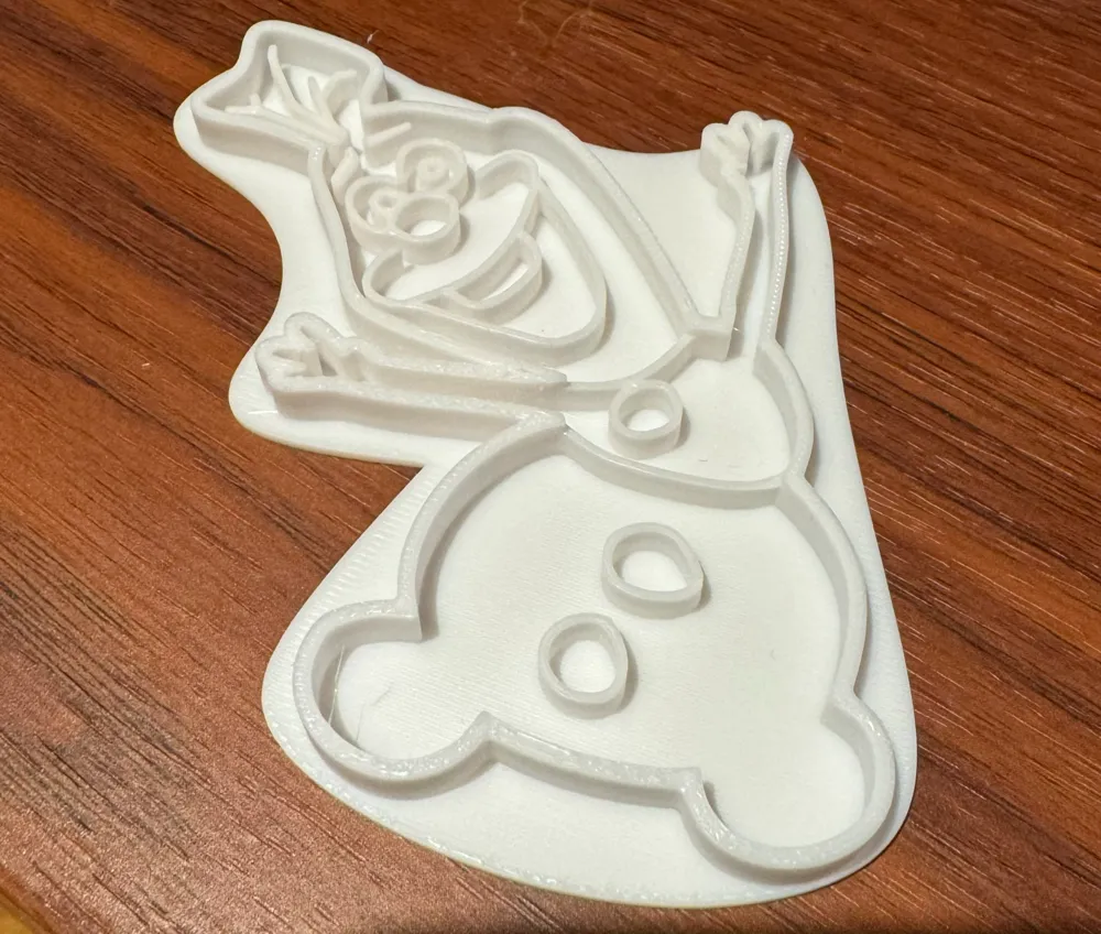 Olaf Cookie cutter by shawnkerr63 - MakerWorld