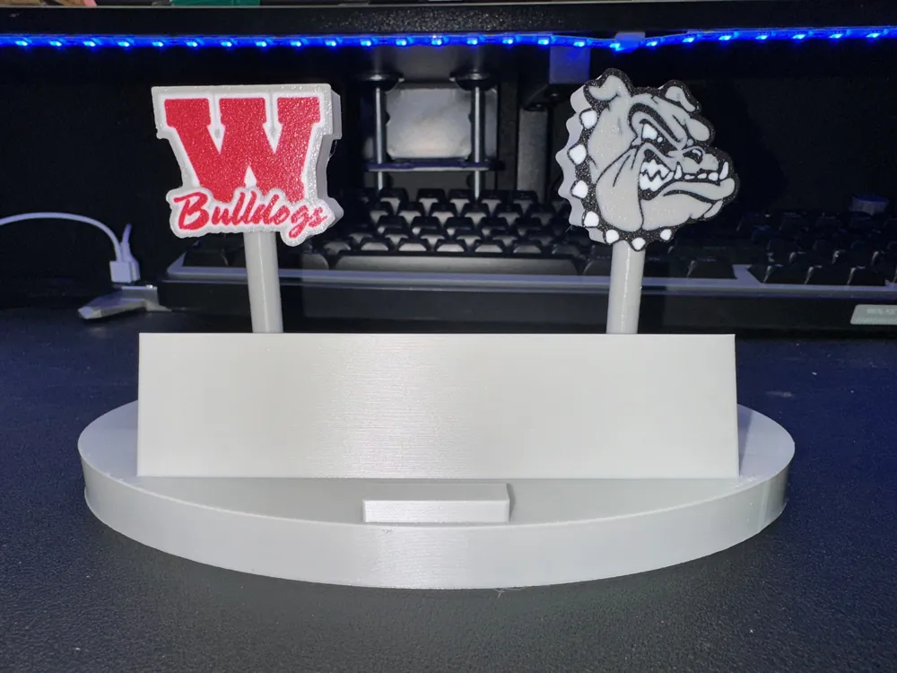 2 Straw Topper Display Stand by ZeroLayer MakerWorld: Download Free 3D ...