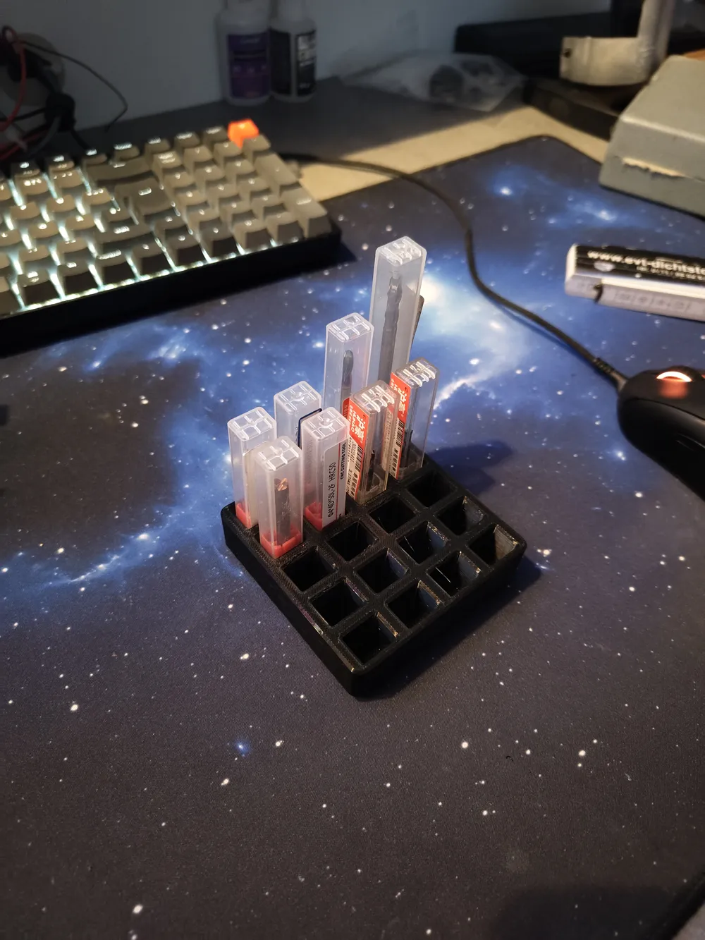 그리드피니티 CNC 비트 보관함 2x2 | 정사각형&직사각형 - 무료 3D 프린트 모델 - MakerWorld