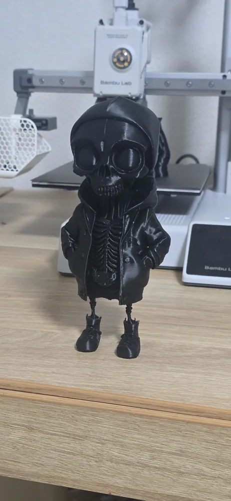 halloween sceleton punk kid - Free 3D Print Model - MakerWorld